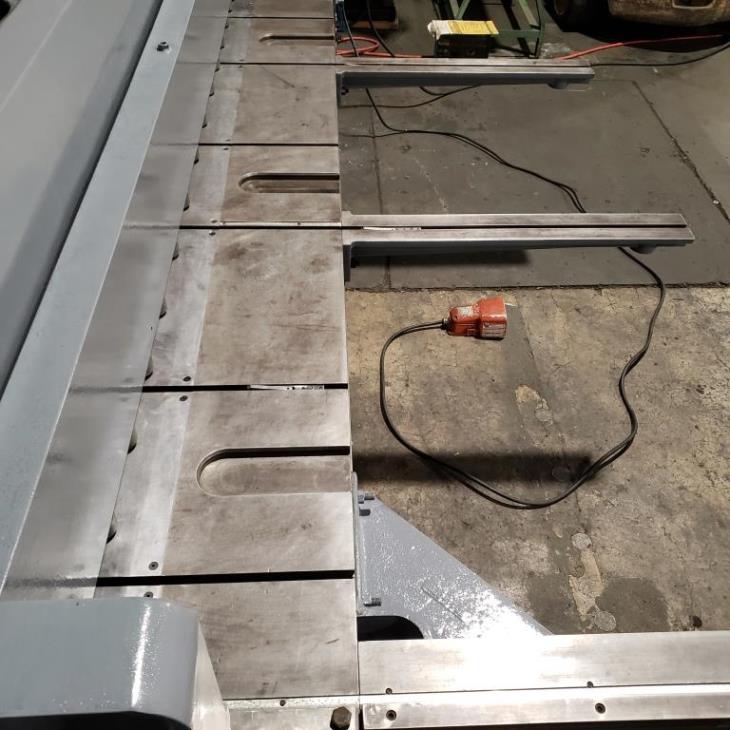 10 Ga. x 120", WYSONG MECHANICAL POWER SHEAR, MODEL#1010, USED ...