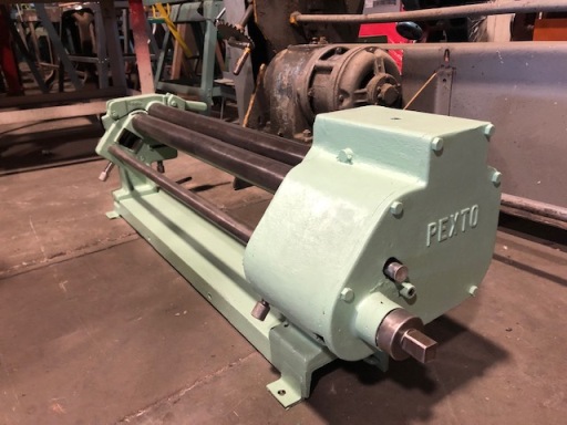 36" x 16-18 GA., ROPER WHITNEY, SLIP ROLLS, MODEL#390-e, USED ...