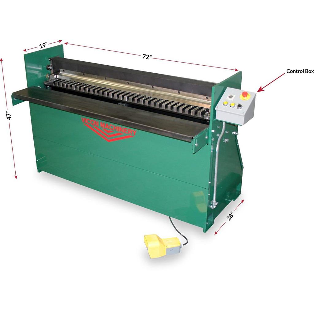 16 Ga. x 5', VICON TDX/TDC/TDF DUCT BRAKE, MODEL#V-TDX-B **NEW ...