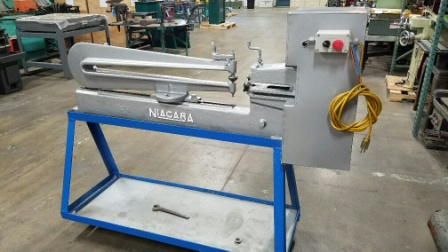 NIAGARA 48" POWER CIRCLE SHEAR, MODEL#T-448, FLOOR MODEL, USED ...
