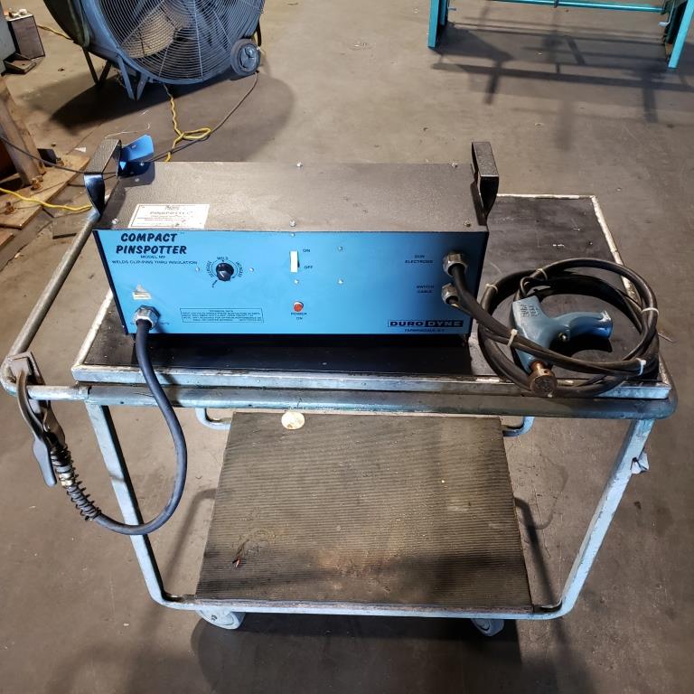 PORTABLE PINSPOTTER, DURODYNE, MODEL#MF, USED | ScottMachinery