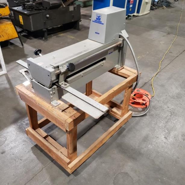 SLITTER, WILDER, 16 GAUGE, 24" THROAT, SINGLE CUT, MODEL#1624 W/STAND ...