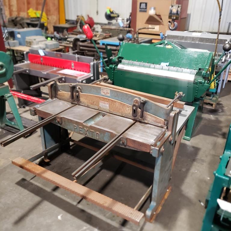 16 Ga. x 52", PEXTO KICK SHEAR, MODEL#152K, USED | ScottMachinery